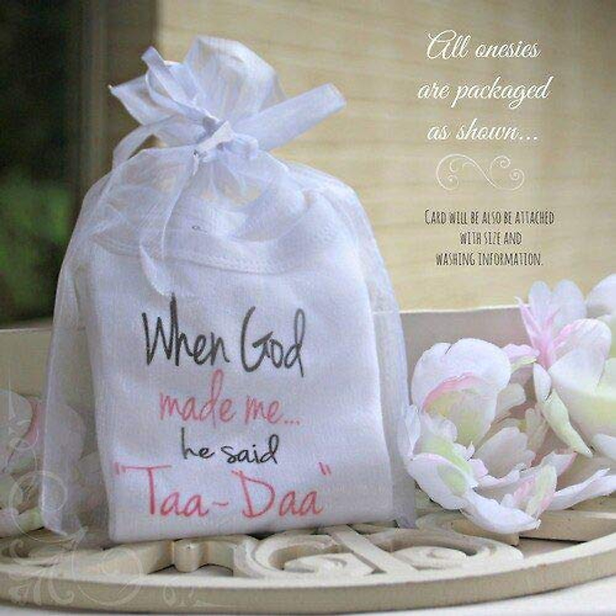 Hero Wears Scrubs I call him Dad -Newborn Baby Bodysuit Gift Outfit Onesie & Bib