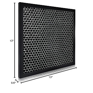 Activated Carbon Filter Compatible with Xpower Pro Clean X-2480A & X-2580 Mini Air Scrubbers (Does NOT Fit Any Other Xpower Air Scrubber), Premium Replacement filter