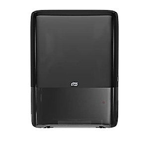 Tork PeakServe Mini Continuous Paper Hand Towel Dispenser Black H5, High-Capacity, Elevation Range, 552538