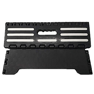 HY DEALS Portable Folding Step Up Stool Car Height Boost Elder Adult Kid Child Non-Slip Step Grips, Foldable & Easy to Store