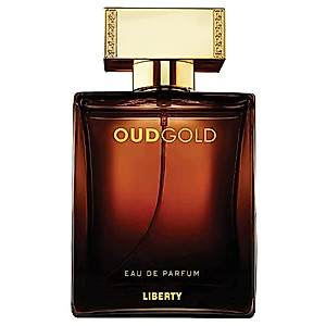 Liberty Luxury OudGold Perfume for Men (100ml/3.4Oz), Eau De Parfum (EDP), Long Lasting Smell.