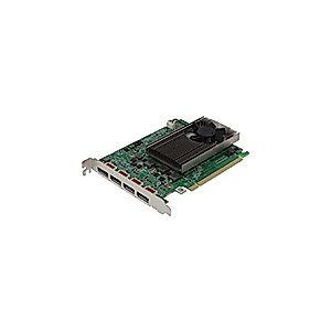 VisionTek Radeon RX 550 4GB GDDR5 4K Monitor Graphics Card, 4X DisplayPort Outputs, PCI Express 3.0, DirectX 12, Bus-Powered - 901458