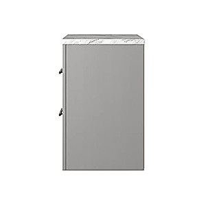 Signature Design by Ashley Cottonburg Contemporary Two Drawer Nightstand, Light Gray/White