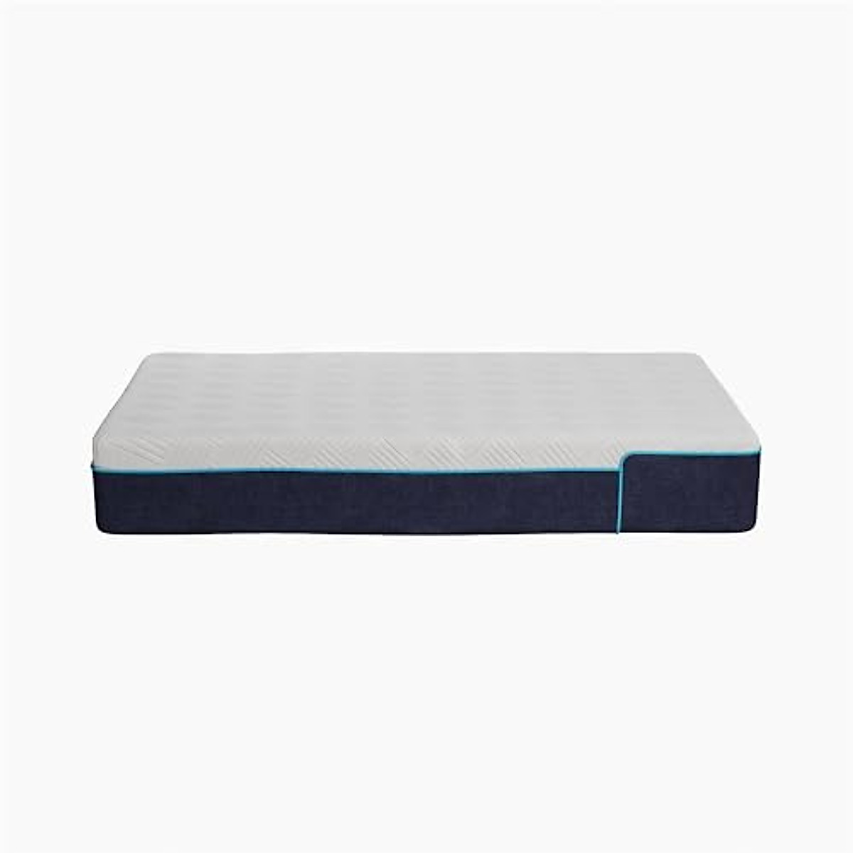 Signature Sleep Bliss 10 Inch Charcoal Cool Gel Memory Foam Mattress-in-a-Box, Medium, Certipur-US and Oeko-TEX, Twin