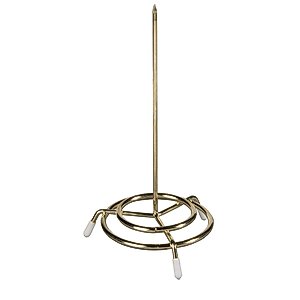Update International (CS-36) 6" Brass-Plated Check Spindle