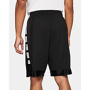 Nike Dri-FIT Elite Stripe Men's Basketball Shorts CV1748-010 (Black/Black/White), X-Large