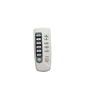 HCDZ General Replacement Remote Control for GE ASH08FCS1 ASH10AAS1 ASW10ABS1 ASW12AAS1 ASW12ACS1 ASW18DAS1 Window-Type Room Air Conditioner