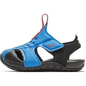 Nike Kids Baby Boy's Sunray Protect 2 (Infant/Toddler) Photo Blue/Bright Crimson/Black 2 Infant
