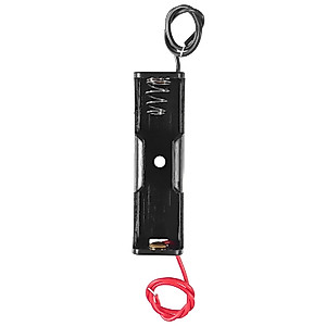 AOICRIE (Pack of 8 Single AA Battery Holder, 1 X 1.5V AA Battery Holder, AA Battery Holder with Leads Wires (8PCS 1AA)