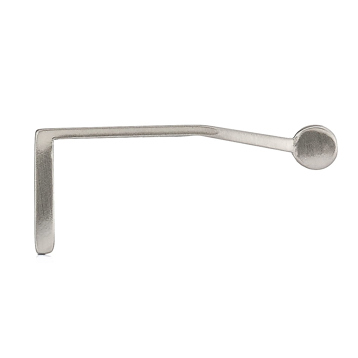 Richelieu Hardware BP386216195 5/8-inch (16 mm) Center-to-Center Brushed Nickel Modern Cabinet and Drawer Edge Pull Handle for Kitchen, Bathroom, and Furniture