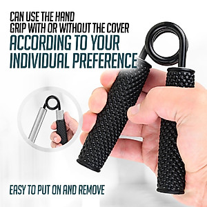 Logest Metal Hand Grip Set, 100LB-200LB 3 Pack 50LB-200LB 4 Pack No Slip Heavy-Duty Grip Strengthener with Gift Box, Great Wrist & Forearm Hand Exerciser, Home Gym (Silver - 50+100+150+200LB 4 Pack)