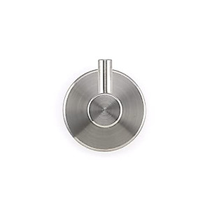 Richelieu Hardware - NB1090570 - Contemporary - Bathroom Hook - Bridgeport Collection - Brushed Stainless Steel Finish