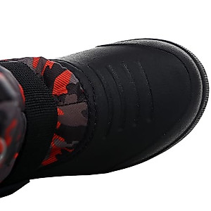 Northside Kid's Frosty Insulated Winter Snow Boots - Brown/Orange, 2 Little Kid