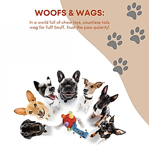 Tuff Snuff Snuffle Ball - Durable Treat Ball for Dogs, Puzzles for Smart Dogs, for Large, Medium, Small Dogs, Enrichment Toys, Interactive Dog Toys to Keep Them Busy