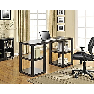 Ameriwood Home 9318496 Parsons Deluxe Desk, Espresso