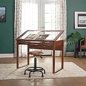 Studio Designs 13307 Retro Stool, Rustic Oak