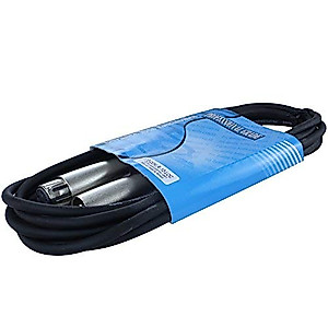 MCSPROAUDIO 10 Foot Male to Female XLR Microphone Cable (Yellow)