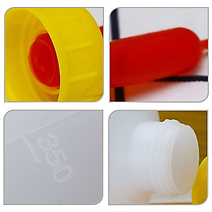 Generic 10 Sets 400ml Lamb Milk Feeder with Nipple Goat Nursing Bottle Sheep Waterer Calf Feeding Drinking Bottle Livestock Supplies for Goat Calf Cattle, 23x6cm, 1824Q5071IDYK