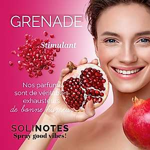 SOLINOTES Pomegranate Perfume for Women - Eau De Parfum | Delicate Floral and Soothing Scent - Made in France - Vegan - 1.7 fl.oz