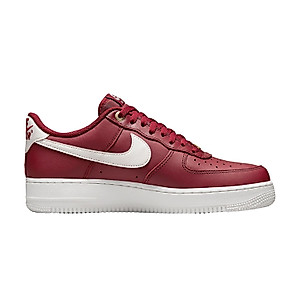 Nike Mens Air Force 1 '07 PRM DQ7664 600 Join Forces-Team Red-Size 11.5,Team Red/Sail-gym Red-team Red