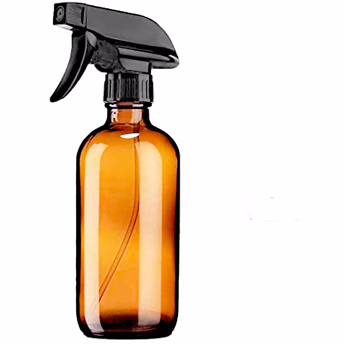 Amber Glass Spray Bottles,500ml Brown Glass Spray Bottles,Empty Amber Glass Spray Bottles With Labels - 17oz Trigger Sprayer Glass Bottles Amber Spray Bottle