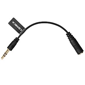 Comica CVM-CPX 3.5mm TRRS to TRS Adapter for Canon, Nikon Cameras