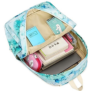 CAMTOP School Backpacks for Teen Girls Lightweight Elementary Middle Backpack Bookbags Set Medium(17 Inch)