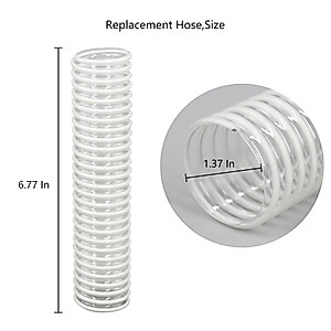 Cherimo Replacement Hose Compatible With Shark Rotator Vacuum,Fits Models NV752 NV751 NV340 NV400 NV450 NV501 NV502 NV552 NV400 31 NV650 UV795 NV651,1-1/2" Replacement Lower Duct Hose