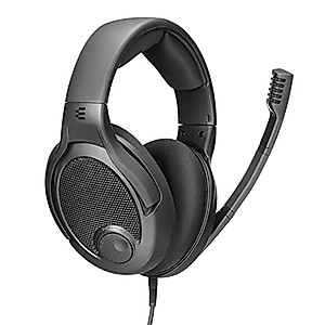 Drop + EPOS PC38X Gaming Headset Noise-Cancelling Microphone with Over-Ear Open-Back Design, Velour Earpads, Compatible with PC, PS4, PS5, Switch, Xbox, Mac, Mobile, and More (Black)