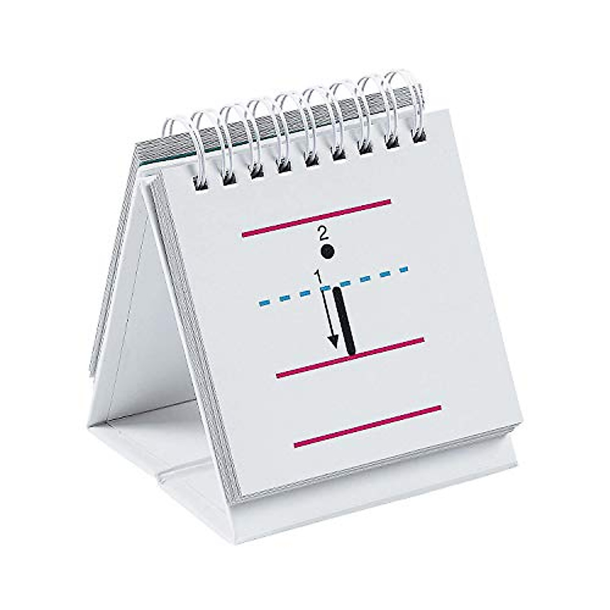 Learning How to Write Alphabet Flip Charts - Set of 6 - Classroom Language and Home Educational Supplies