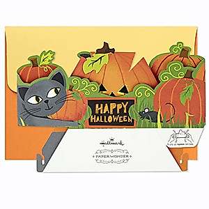Hallmark Paper Wonder Pop Up Halloween Card (Pumpkin Patch) (799HEH4019)