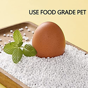 Clear Egg Tray Storage Box,Egg Holder With Lid And Special Buckle,Stackable PET Plastic Refrigerator Organizer Bins,Grey-24pieces