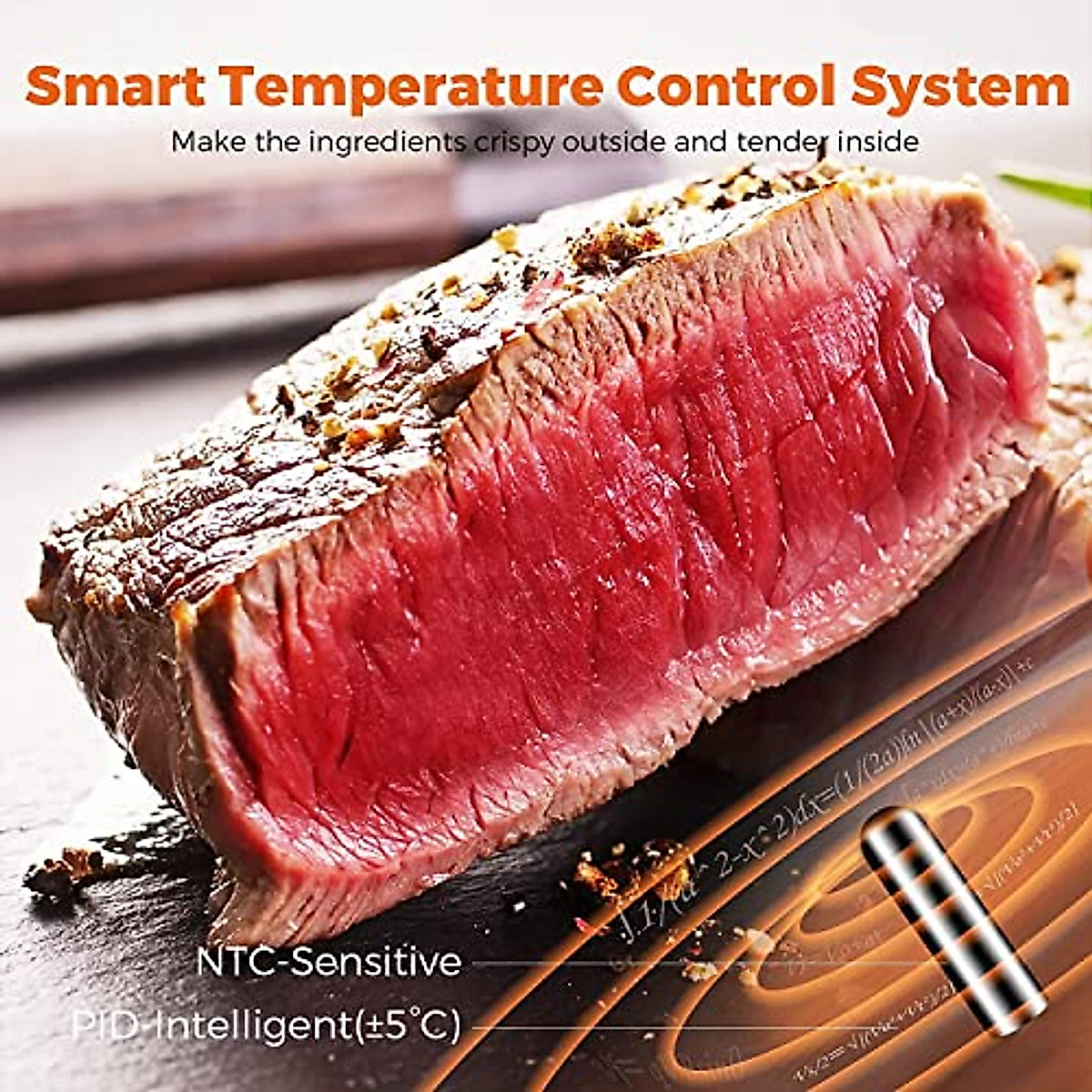 Air Fryer Oven Combo 10-in-1: Airfryer Toaster Oven Combo - 1700W Large Airfryer Convection Oven Countertop Combo with Rotisserie | Dehydrator, 16 Quart (AF520T-16Q)