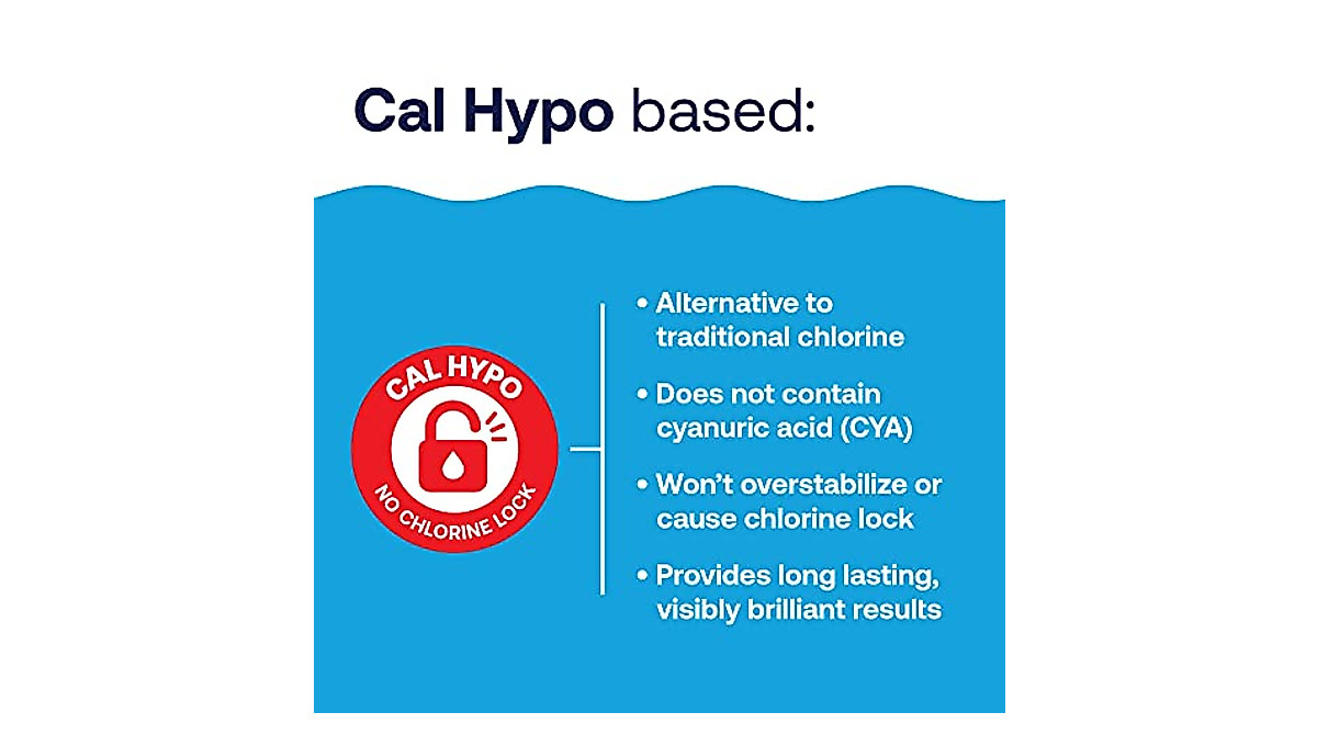 HTH Pool Care Green to Blue 2-Step Shock System for Clear Pools