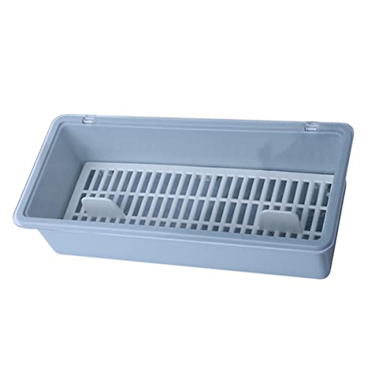 UPKOCH 4pcs box Holders Draining Silverware Flatware Holder Caddy Drainer Drainage and Drying Dish Drain Case Cutter for with Household Cutlery Drawer Decorative Rack Countertop