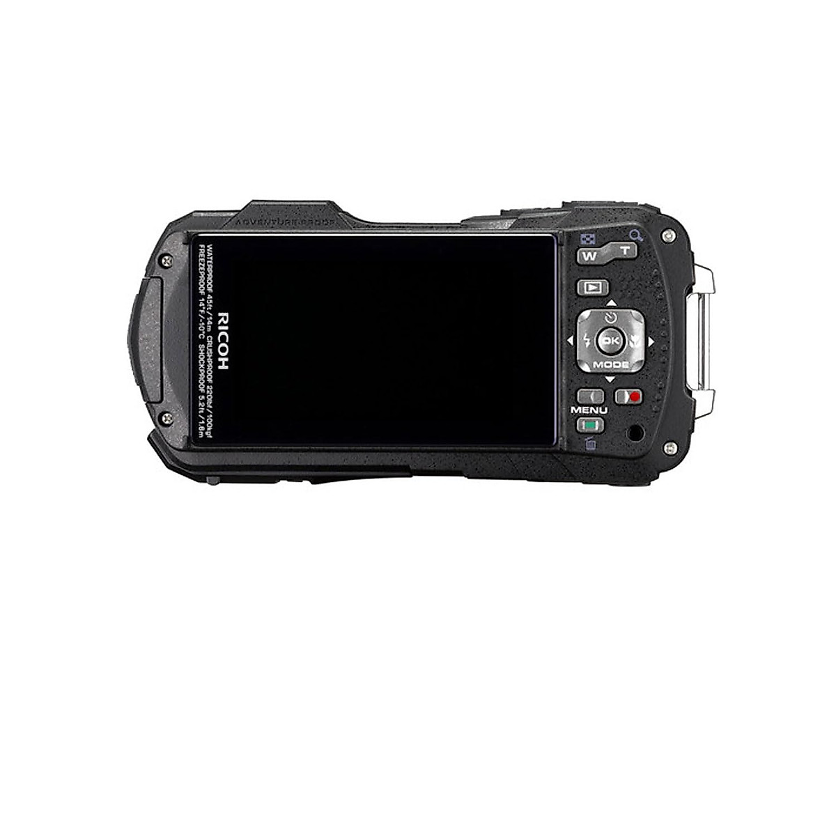 Ricoh WG-70 Waterproof Digital Camera (Black) 03868 Bundle with 256GB Memory Card, Carrying Case, Tripod, Corel Photo-Video-Art Suite + More (International Model)