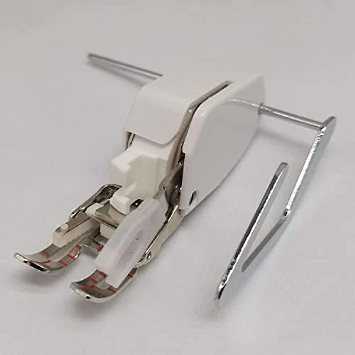 HONEYSEW Open Toe Walking Foot W/Guide for Brother Sewing Machine Quilting and Sewing Stitch Through Multiple Layers