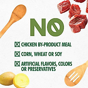 NUTRO Limited Ingredient Diet Adult Canned Soft Wet Dog Food Premium Loaf Lamb & Potato Recipe, (12) 12.5 oz. Cans