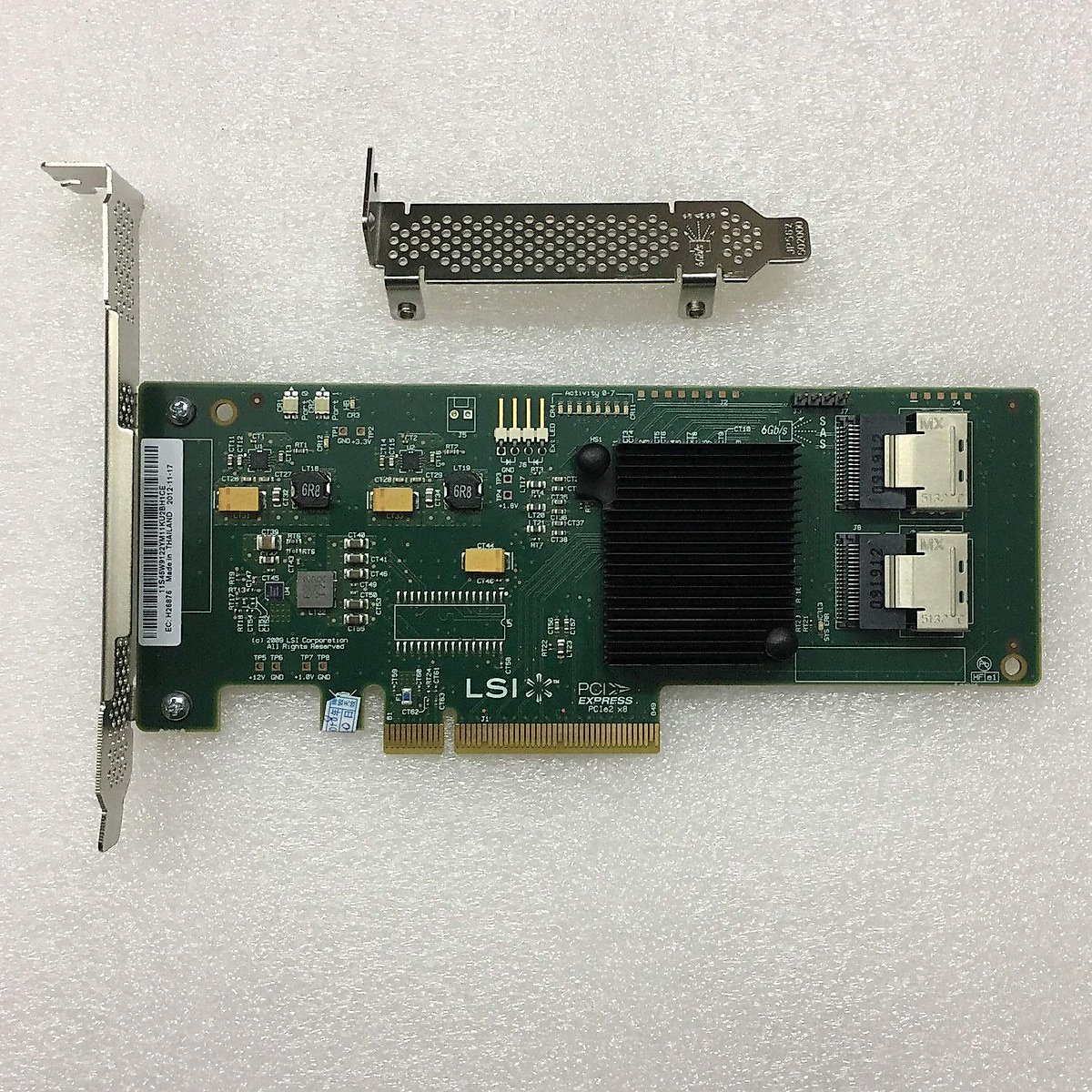 FidgetGear LSI SAS9201-8i 6Gbps SAS/SATA PCI-e Controller JBOD Card 9201-8i H3-25268-00D