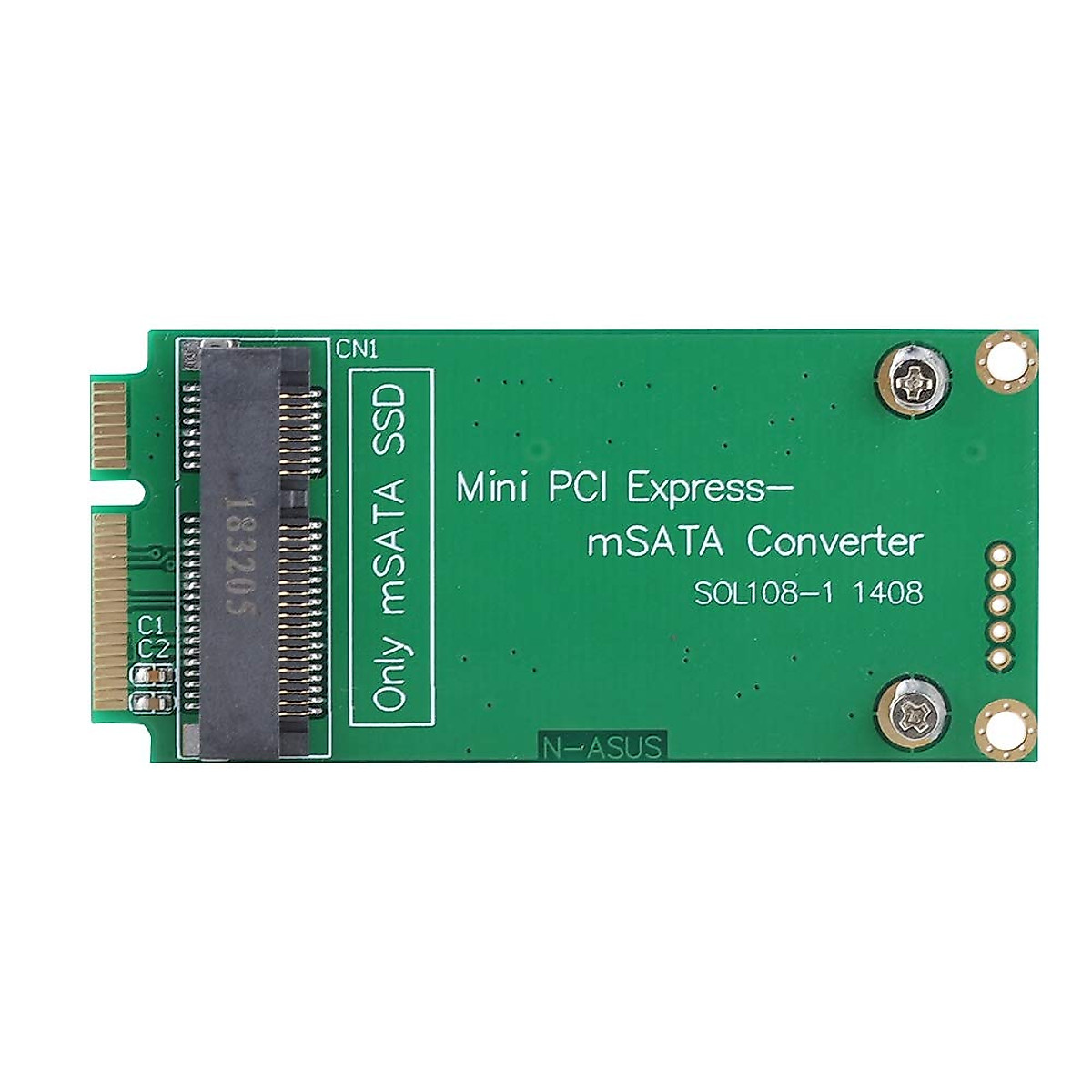 MSATA Converter mSATA SSD to Mini PCI Express SATA SSD Riser Card Extender Adapter Converter for EEE PC 1000
