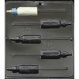 Baby Bottle Lollipop Chocolate Candy Mold Baby Shower 630