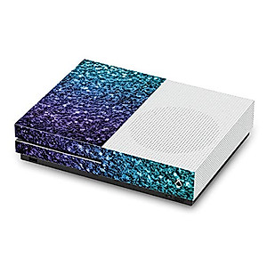 Head Case Designs Officially Licensed PLdesign Aqua Blue Art Mix Vinyl Sticker Gaming Skin Decal Cover Compatible With Xbox One S Console