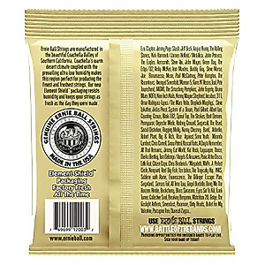 4 Pack Ernie Ball Earthwood Medium Light Acoustic Strings, 80/20 Bronze, P02003