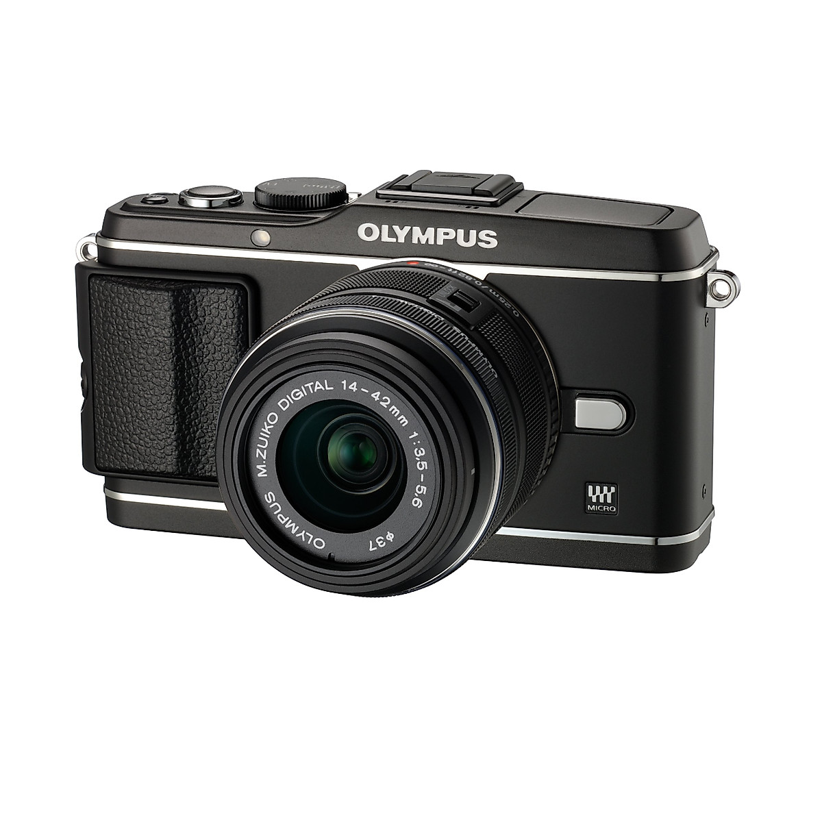 Olympus PEN E-P3 12.3 MP Live MOS Mirrorless Digital Camera with 14-42mm Zoom Lens (Black) (Old Model)