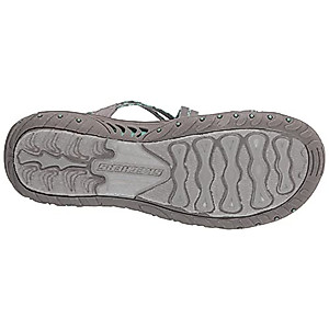 Skechers Women's Sporty Sandal Sport, Gray, 8