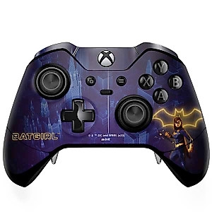 Skinit Decal Gaming Skin Compatible with Xbox One Elite Controller - Officially Licensed Warner Bros Batgirl Gotham Knights Design