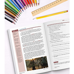 Spectrum 4th Grade Science Workbooks, Ages 9 to 10, 4th Grade Science, Physical, Space, Earth, and Life Science, the History and Nature of Science With Research Activities - 144 Pages