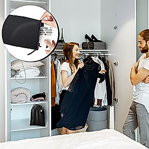 15 Pcs Adult Toy Storage Bag Microfiber Drawstring Bag Foldable Ditty Toy Bags Multi Purpose Camping Storage Bags Adjustable Small Pouch Stuff Sack for Storage(7.8 x 9.8 Inch)