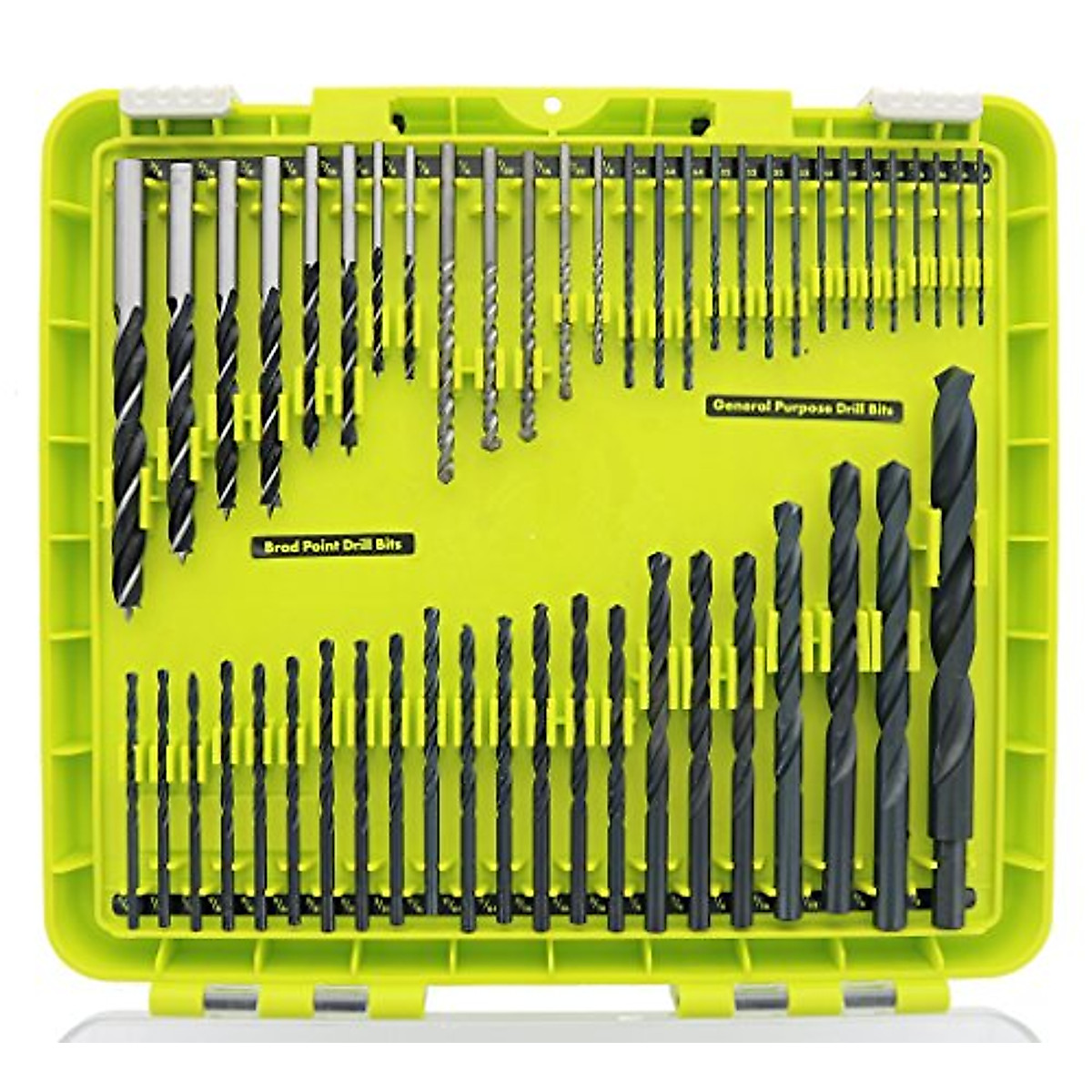 Ryobi A981952QP 195 Piece Drilling and Driving Kit for Wood, Plastic, Metal, and Masonry Work