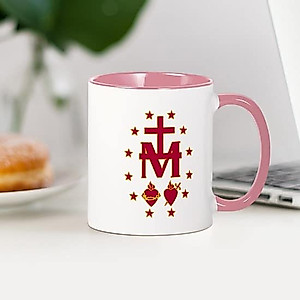 CafePress Blessed Virgin Symbolism Mug Ceramic Coffee Mug, Tea Cup 11 oz